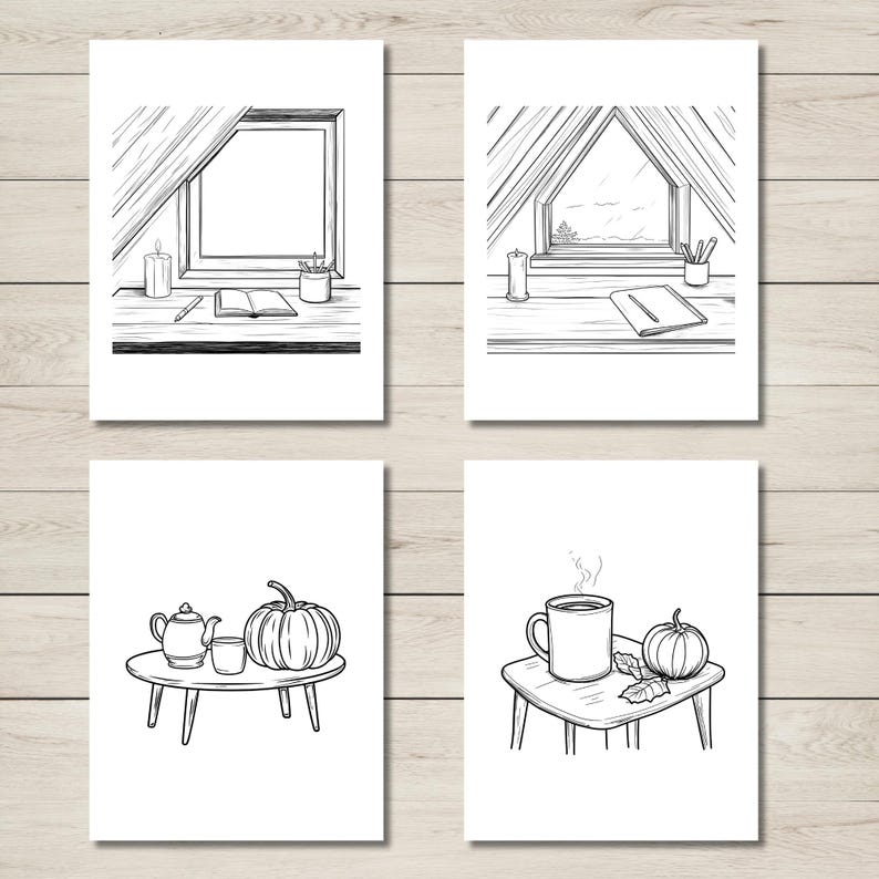 Comfort and Cozy Space Coloring Book | 50 Fun Pages | Bold and Relaxing ...