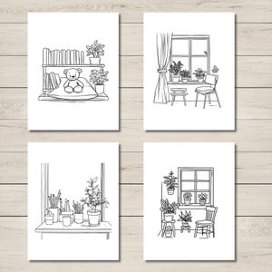 Comfort and Cozy Space Coloring Book | 50 Fun Pages | Bold and Relaxing ...