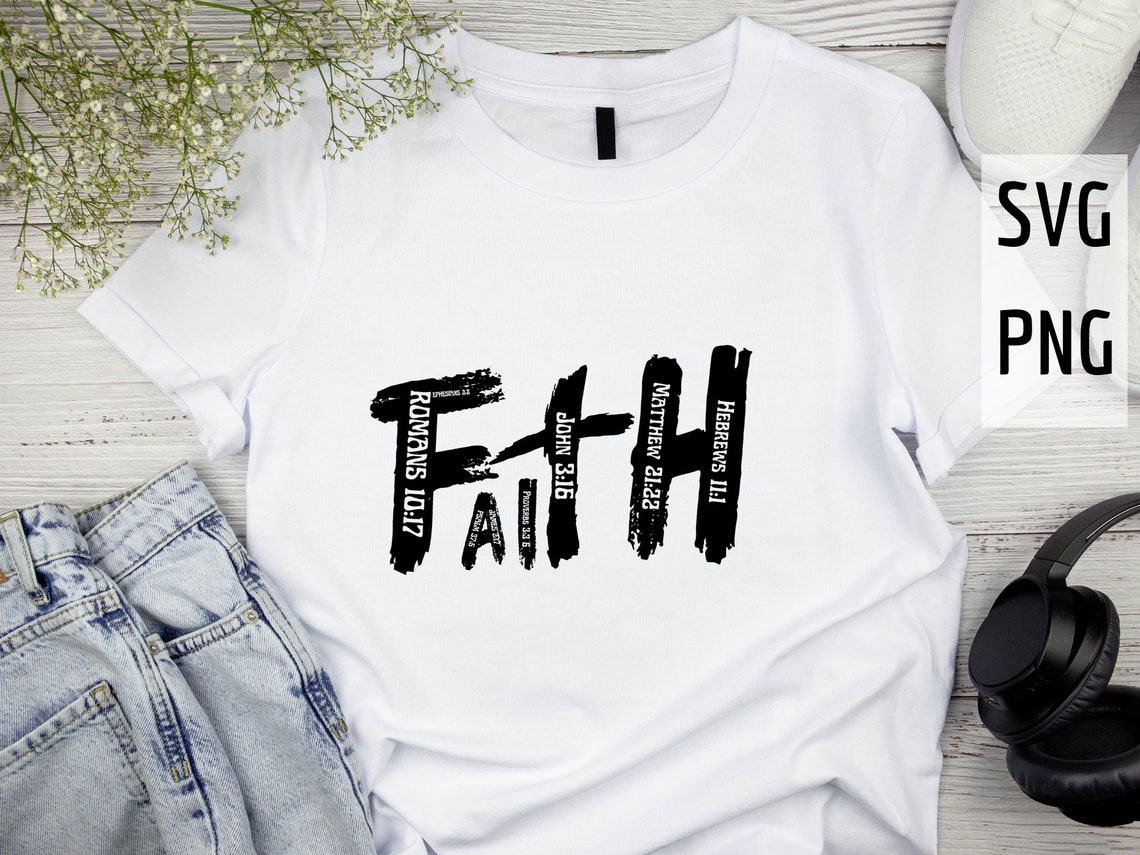 Faith PNG SVG Digital Download SVG Image for Cricut Silhouette Cricut ...