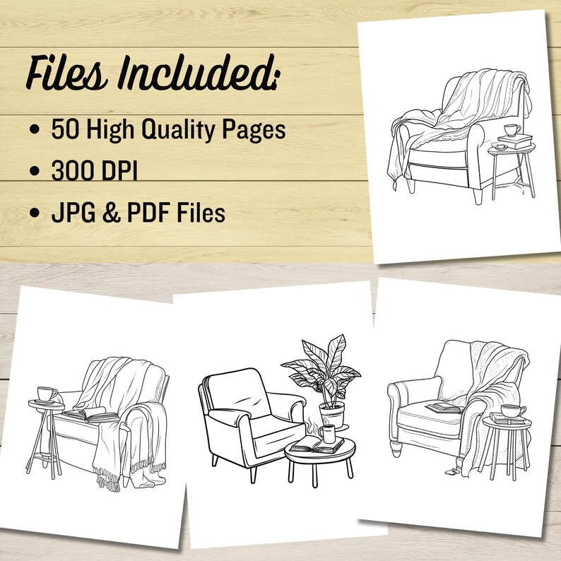 Comfort and Cozy Space Coloring Book | 50 Fun Pages | Bold and Relaxing ...