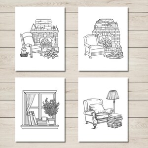 Comfort and Cozy Space Coloring Book | 50 Fun Pages | Bold and Relaxing ...
