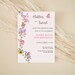 Editable Enchanted Forest Fairy Birthday Invitation Template Instant ...