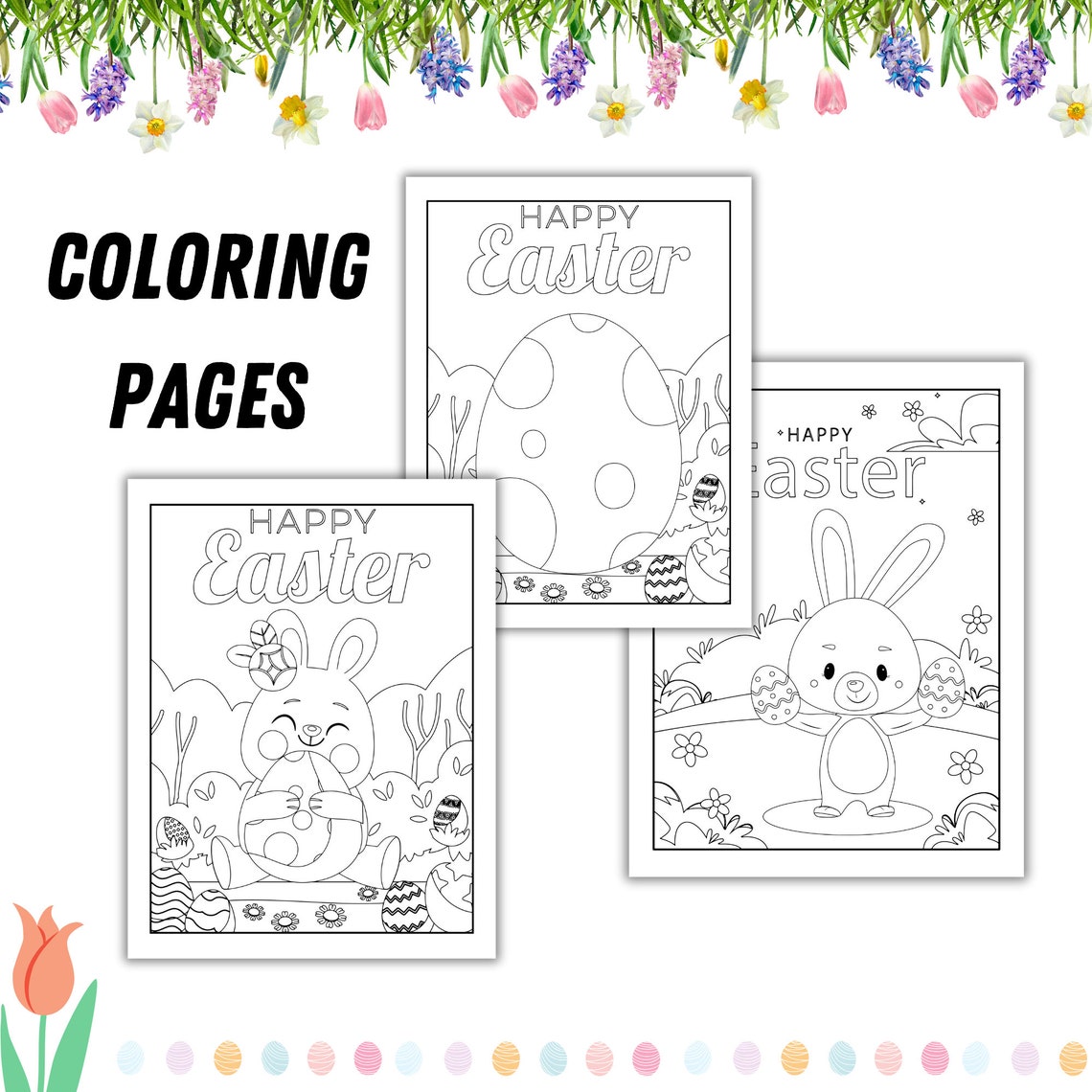 100-page Easter Fun Activity Book for Kids: Engaging & Educational ...
