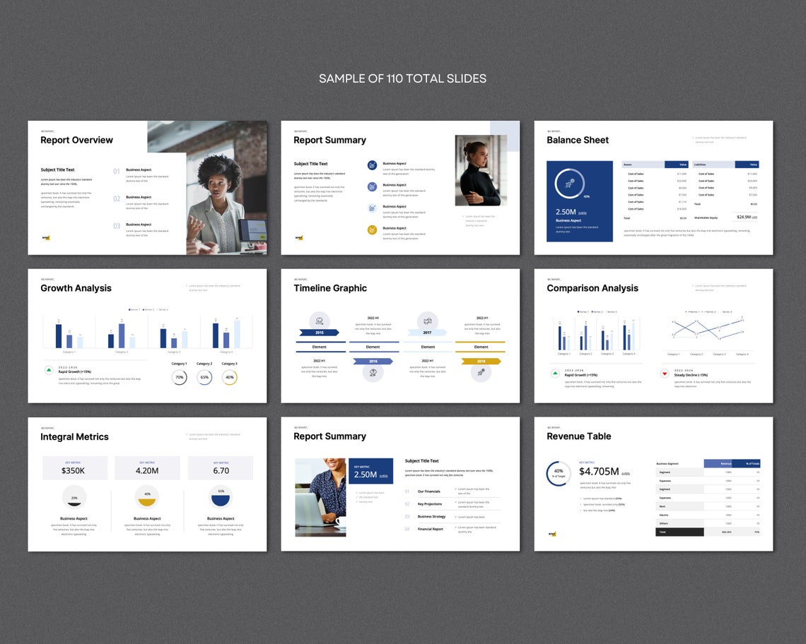 Business Report Powerpoint Presentation Animated PPT Template ...