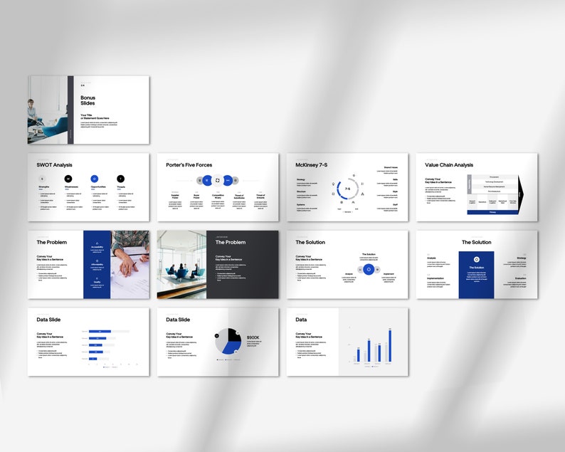 Job Interview Deck Powerpoint Template PPT Template Job Search Resource ...