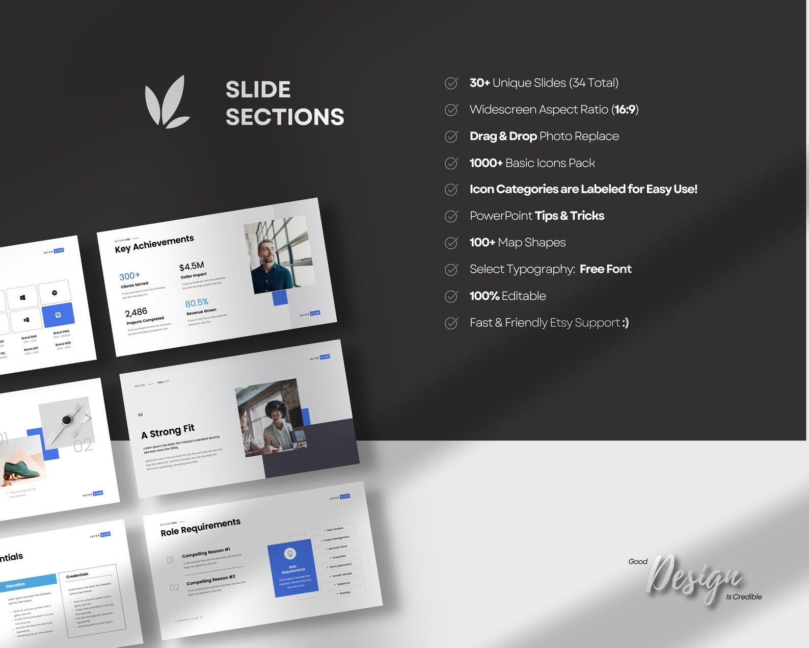 Job Interview Deck | Powerpoint Template | PPT Template | Job Search ...