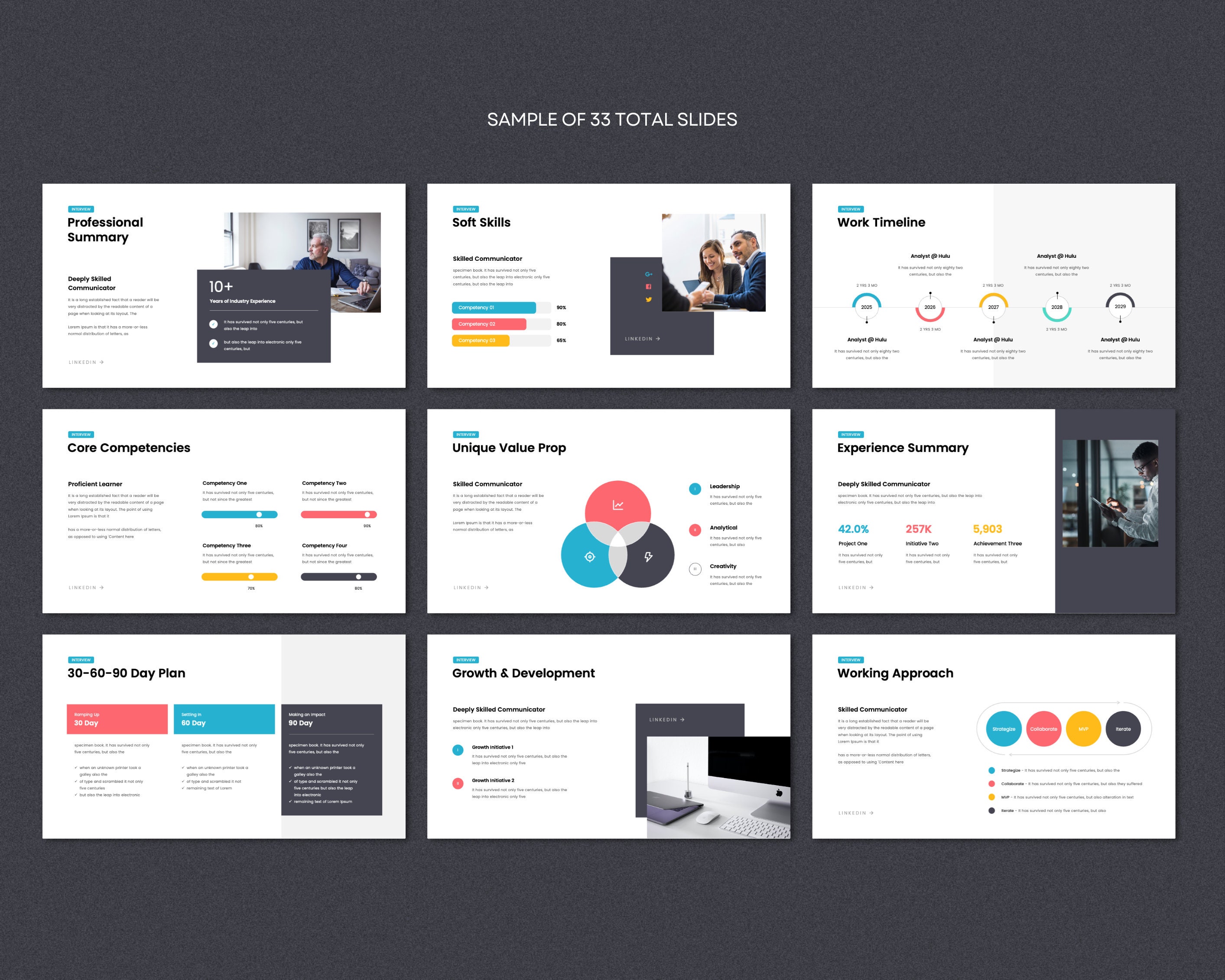 Personal Pitch Presentation | Simple Powerpoint Template | Modern PPT ...