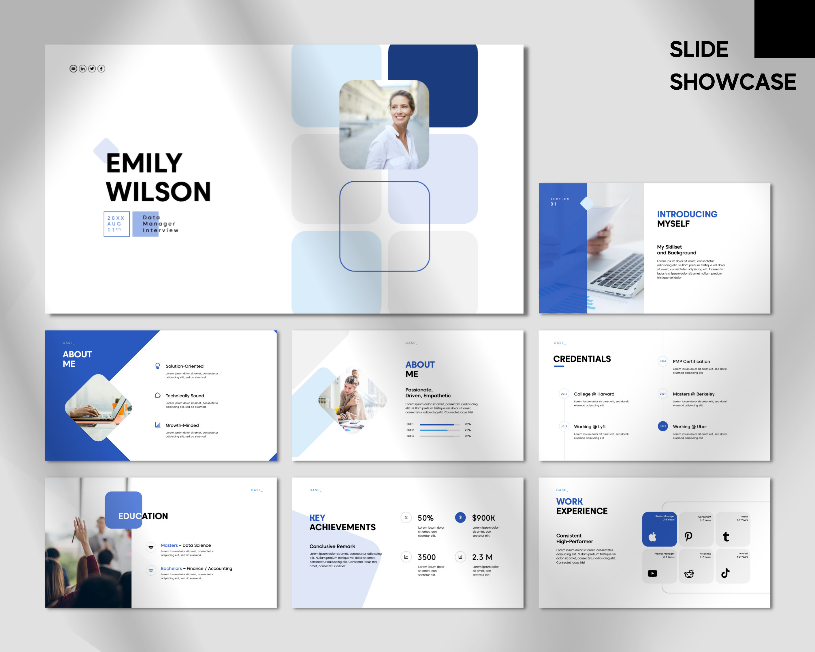 Job Interview Deck | Powerpoint Template | PPT Template | Job Search ...
