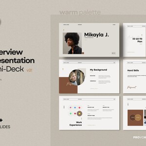 Job Interview Deck | Powerpoint Template | PPT File | Job Search ...