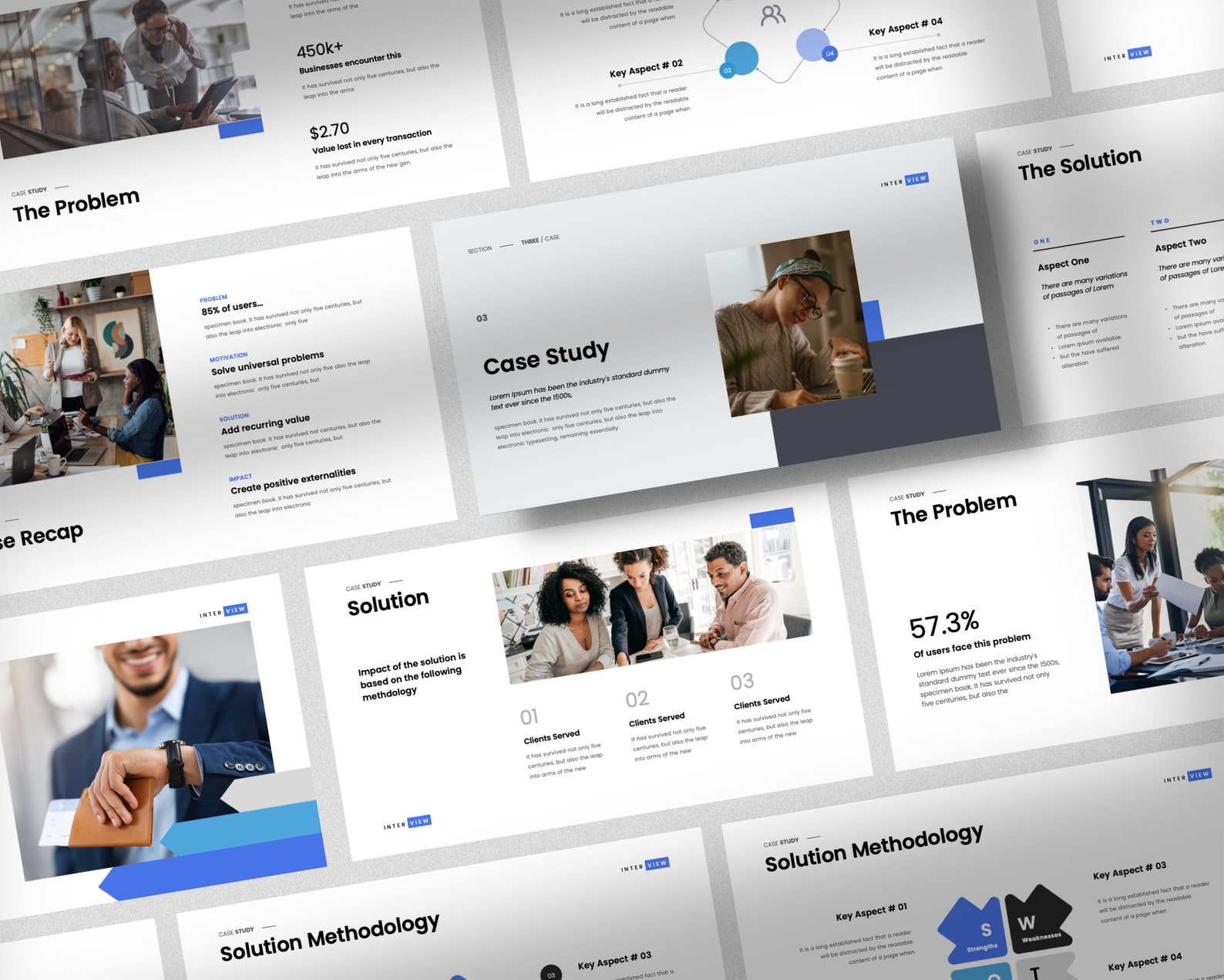Job Interview Deck | Powerpoint Template | PPT Template | Job Search ...