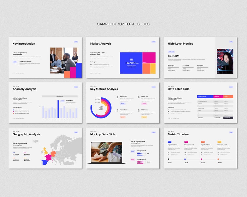 Data Analytics Powerpoint Template modern Vibrant Data Analysis Slide ...