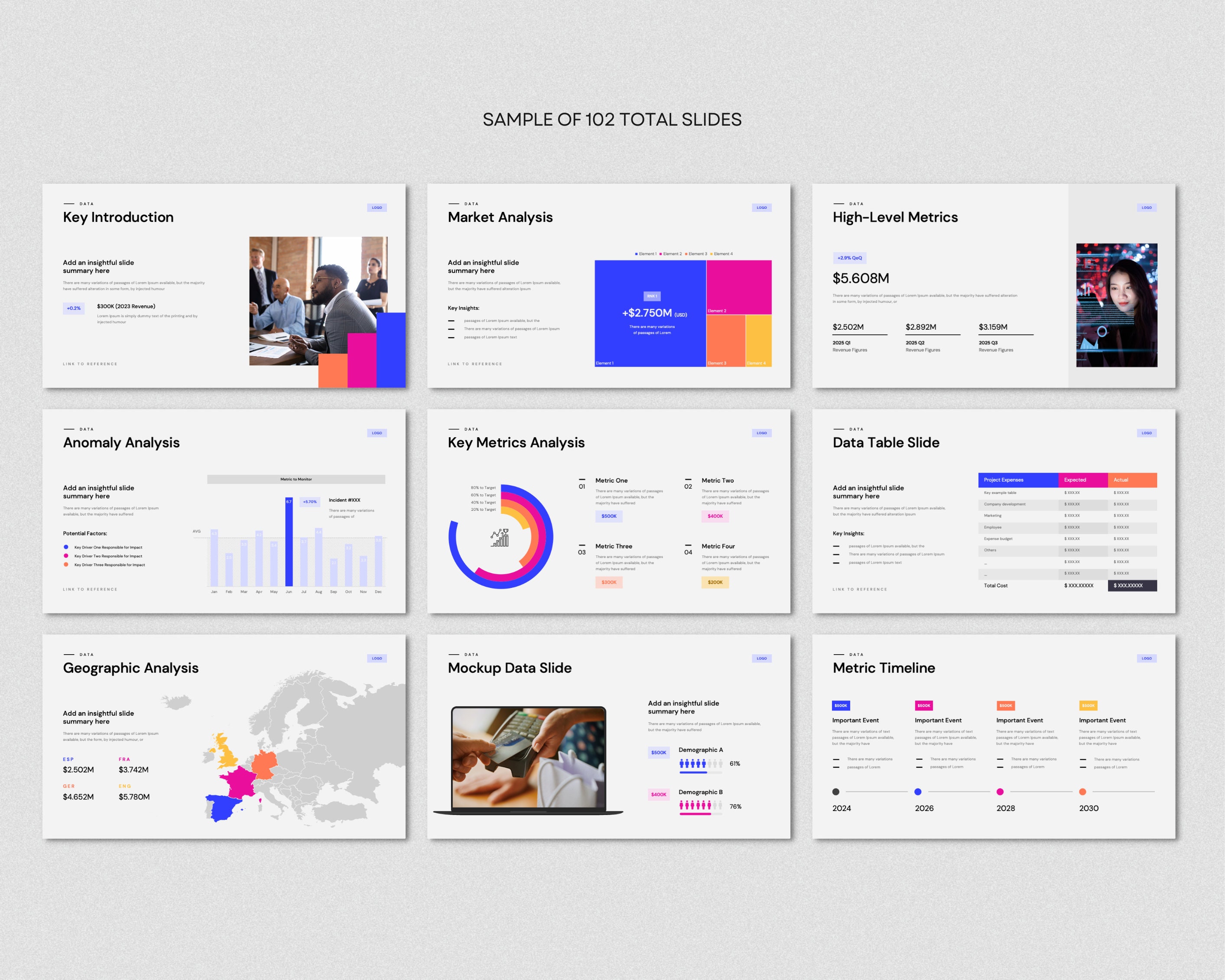 Data Analytics Powerpoint Template (modern Vibrant) | Data Analysis ...