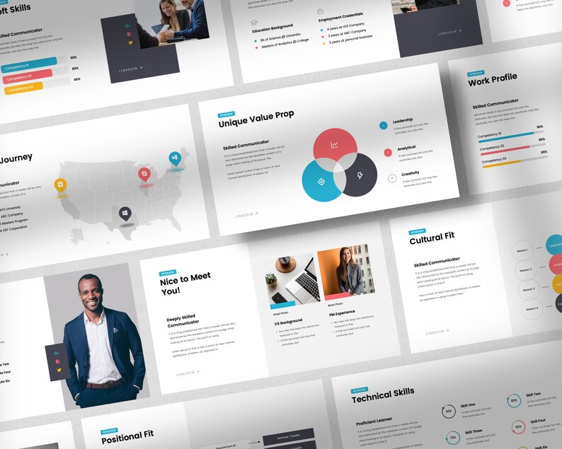 Personal Pitch Presentation | Simple Powerpoint Template | Modern PPT ...