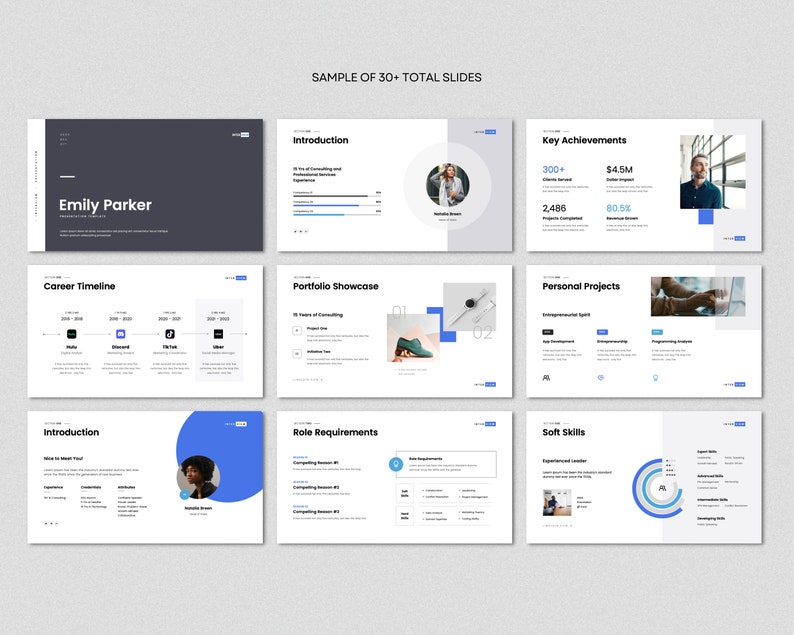 Job Interview Deck | Powerpoint Template | PPT Template | Job Search ...