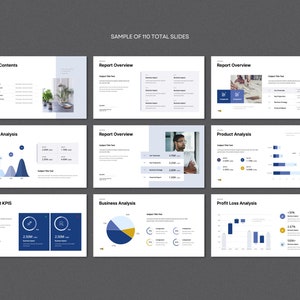 Business Report Powerpoint Presentation | Animated PPT Template ...