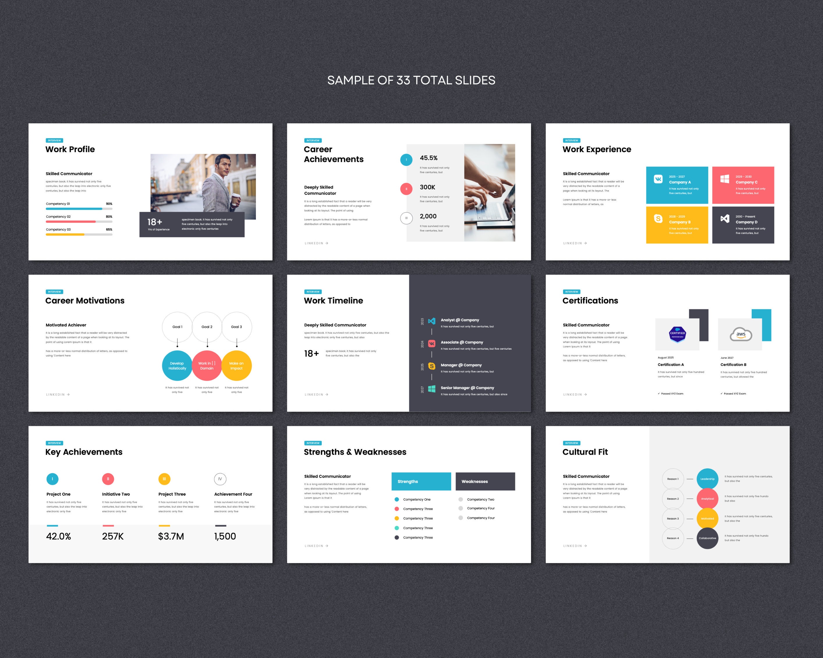 Personal Pitch Presentation | Simple Powerpoint Template | Modern PPT ...