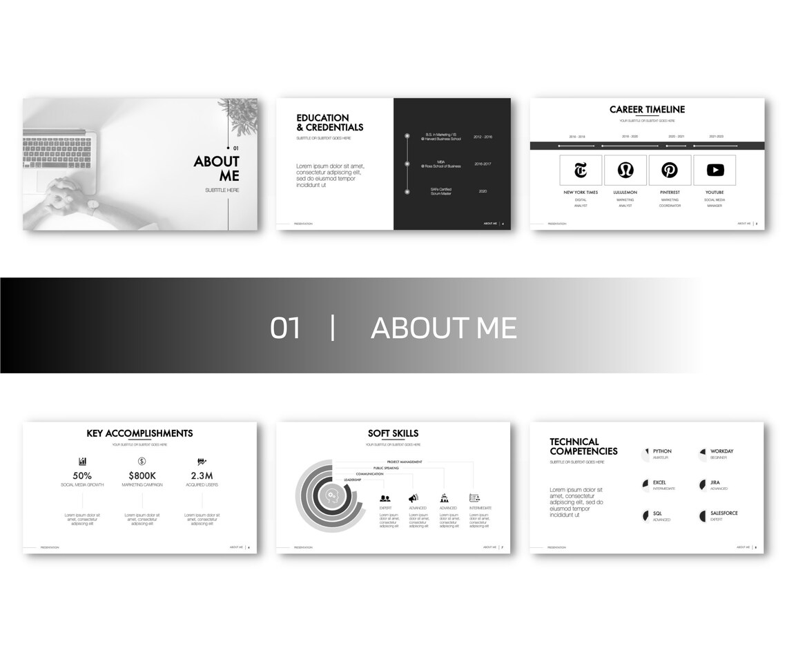 Job Interview Deck Powerpoint Template PPT Template Job - Etsy