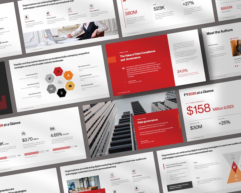 NEW! Consulting Presentation & Toolbox | Professional Layouts + Color ...