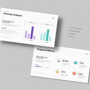 Data Analytics Powerpoint Template (secondary Colors) | Business ...