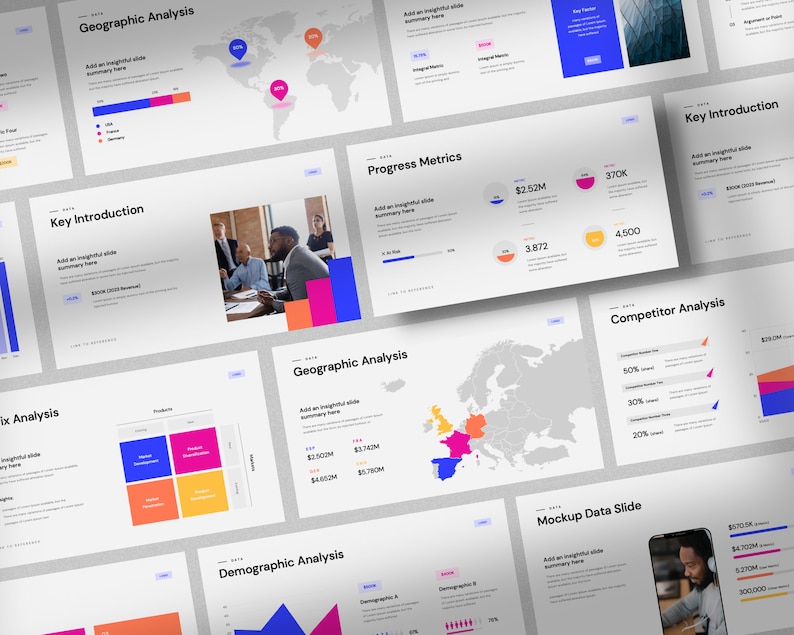 Data Analytics Powerpoint Template (modern Vibrant) | Data Analysis ...