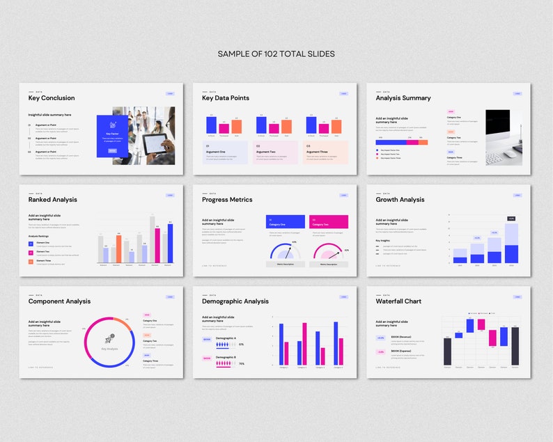 Data Analytics Powerpoint Template (modern Vibrant) | Data Analysis ...