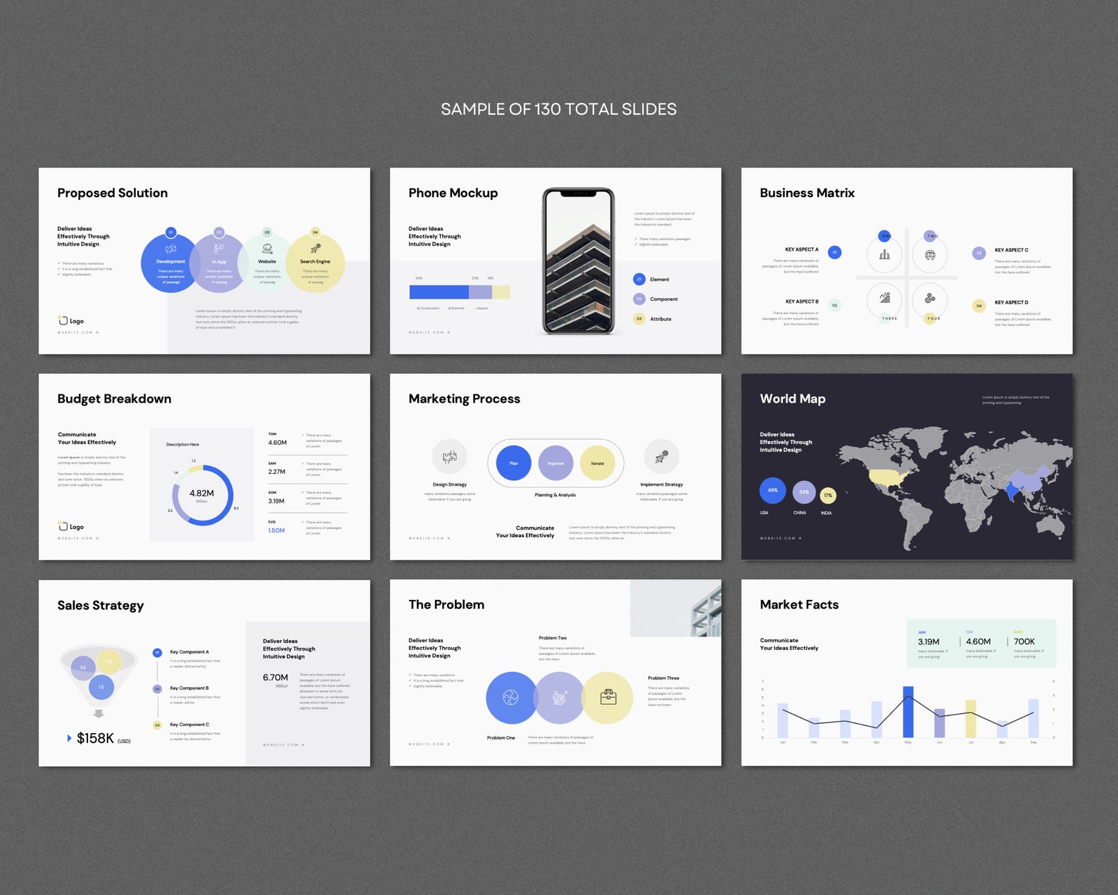 Plantilla de PowerPoint animada multiusos para empresas / Diseños PPT ...