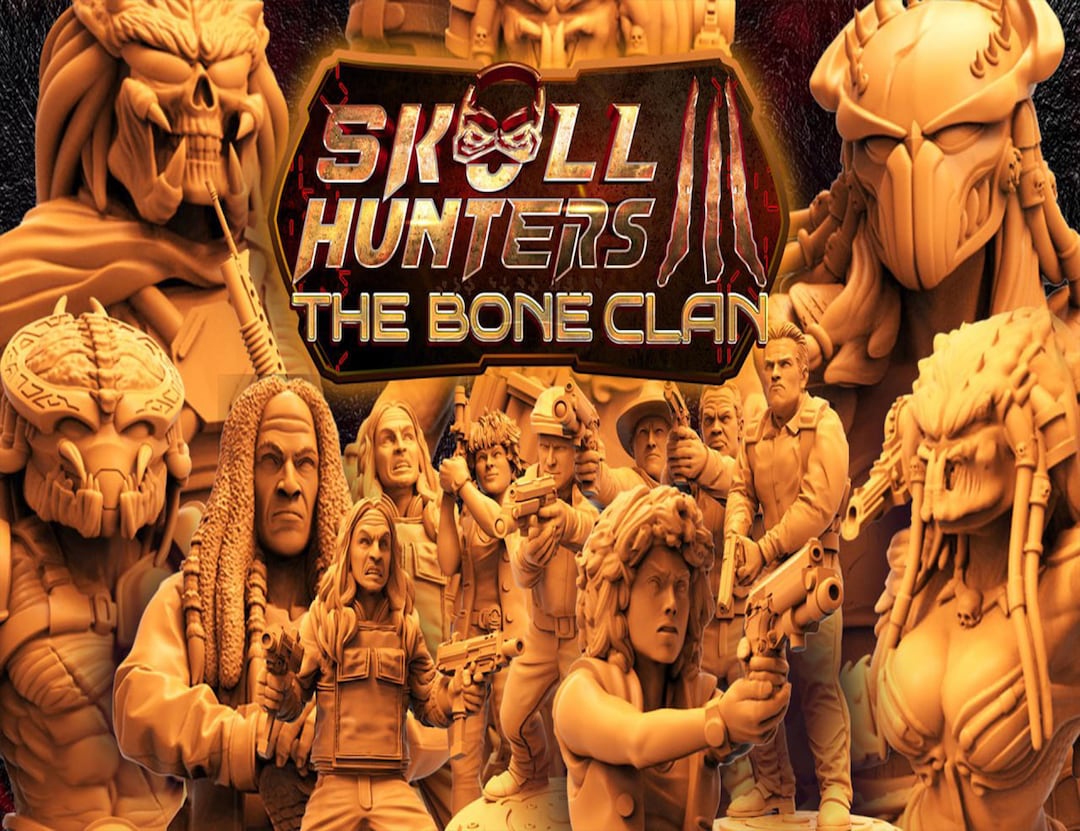 Papsikels the Bone Clan November 2021, 3D Miniatures Stl , Dnd Stl ...