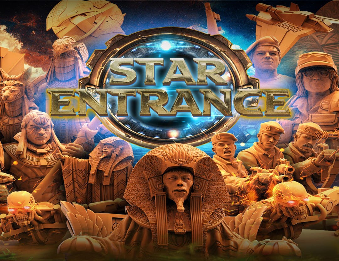 Papsikels Star Entrance February 2023, 3D Miniatures Stl Files, Dnd Stl ...