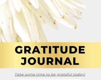 Simply Happy Simply Grateful Printable Journal Gratitude Journal Count ...