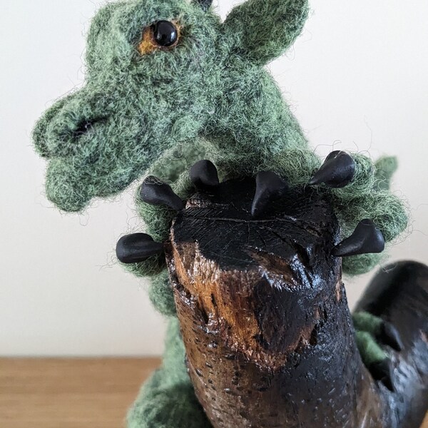 Needle Felt Dragon - Etsy UK