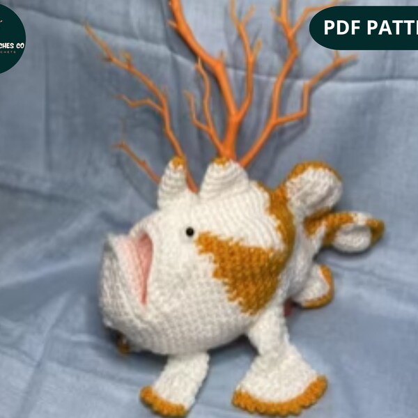 Crochet Frogfish - Etsy