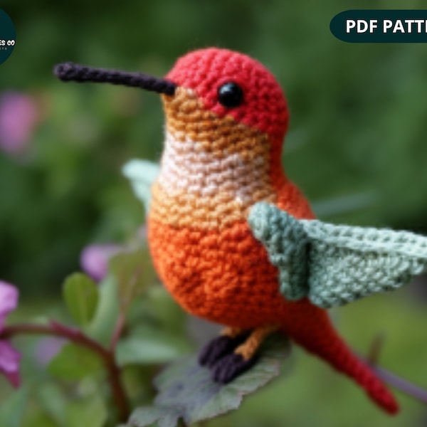 Bird Crochet Pattern - Etsy