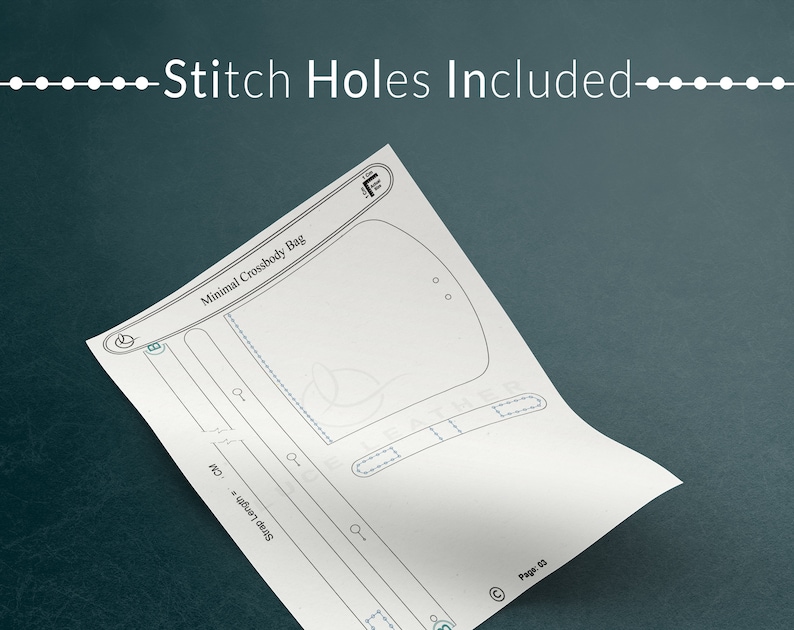 PDF & SVG Pattern for Minimalist Crossbody Bag | Digital Download ...