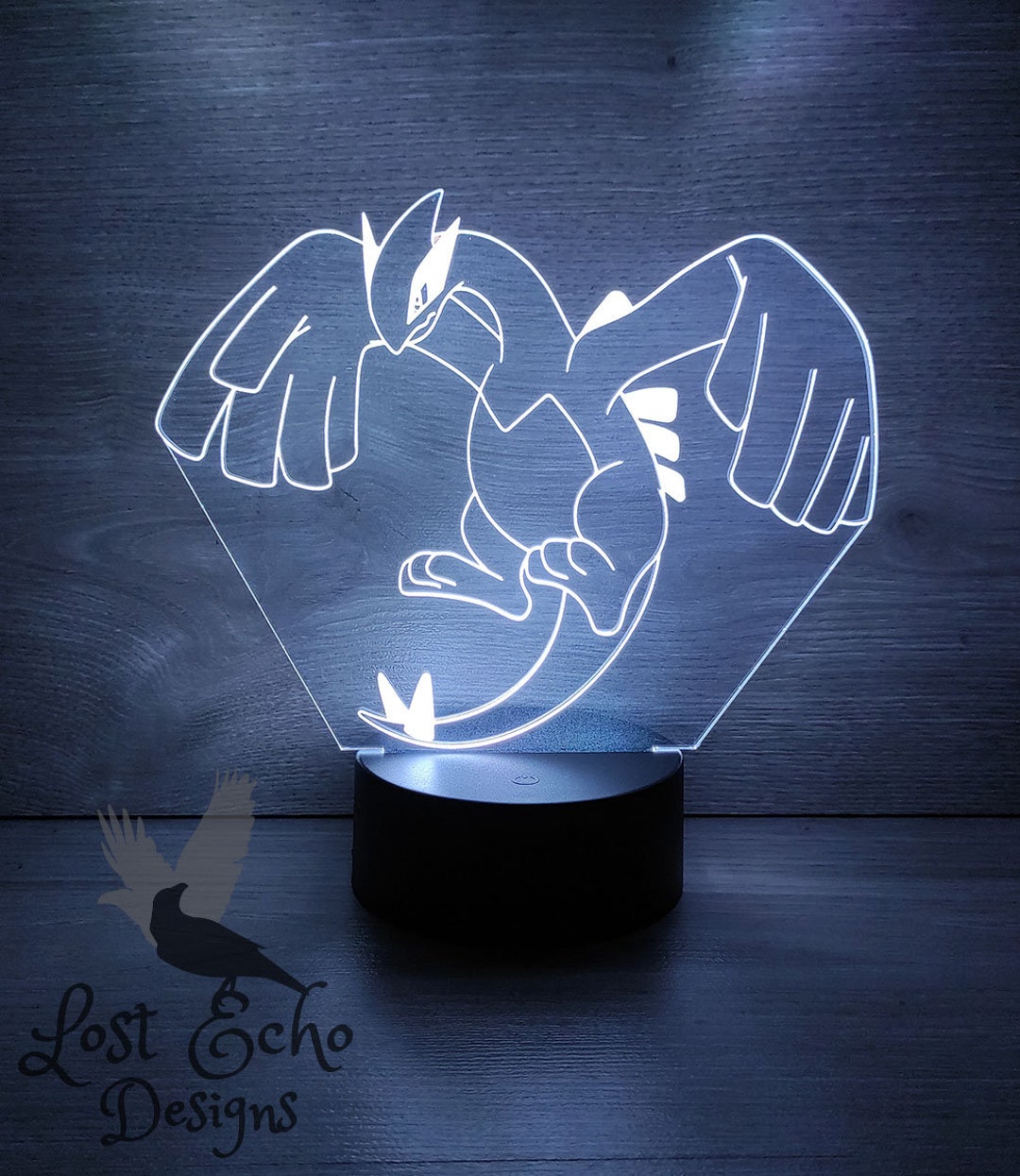 Lugia Pokemon LED Lamp - Etsy