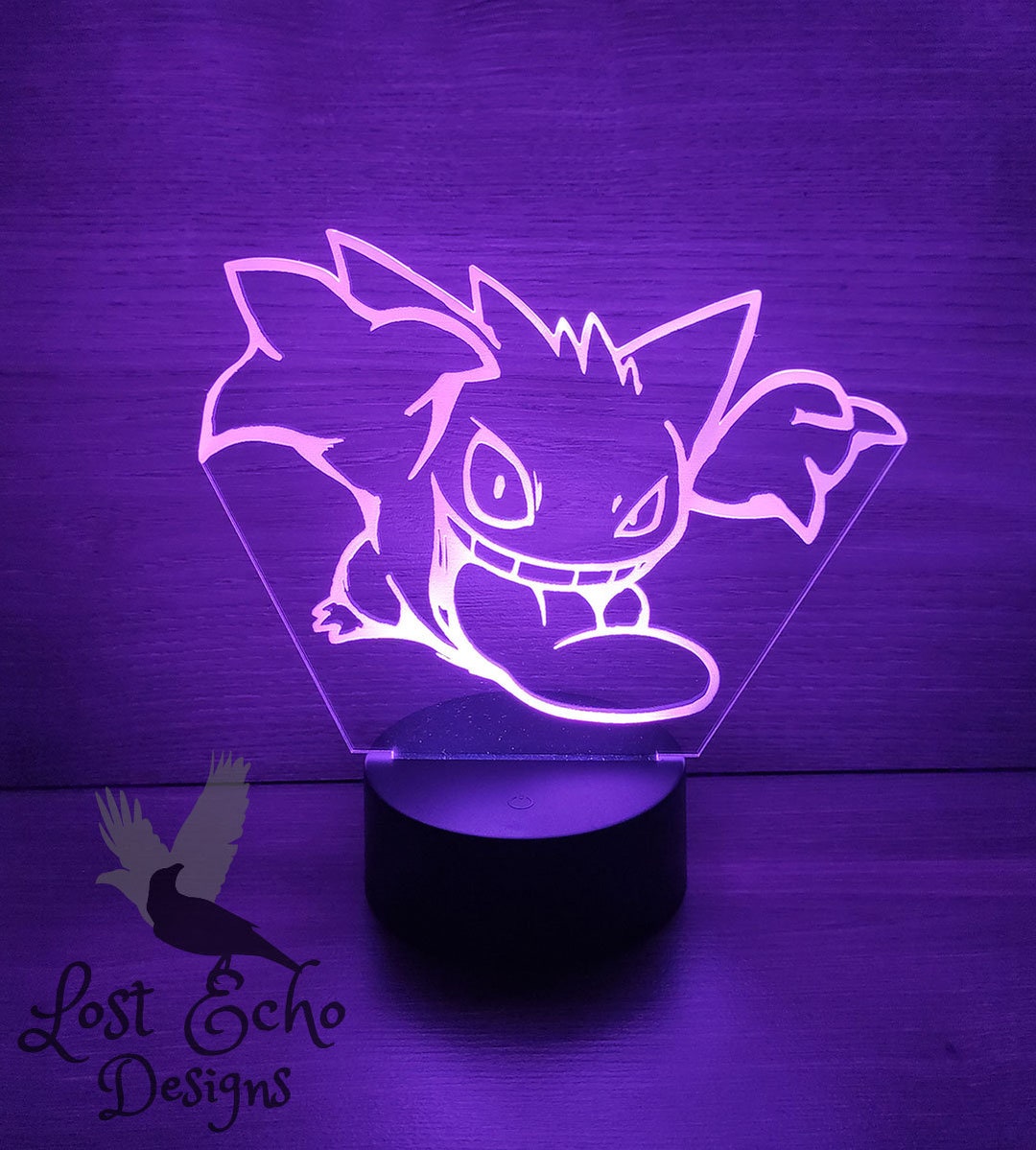 Gengar Generations Pokemon LED Lamp - Etsy