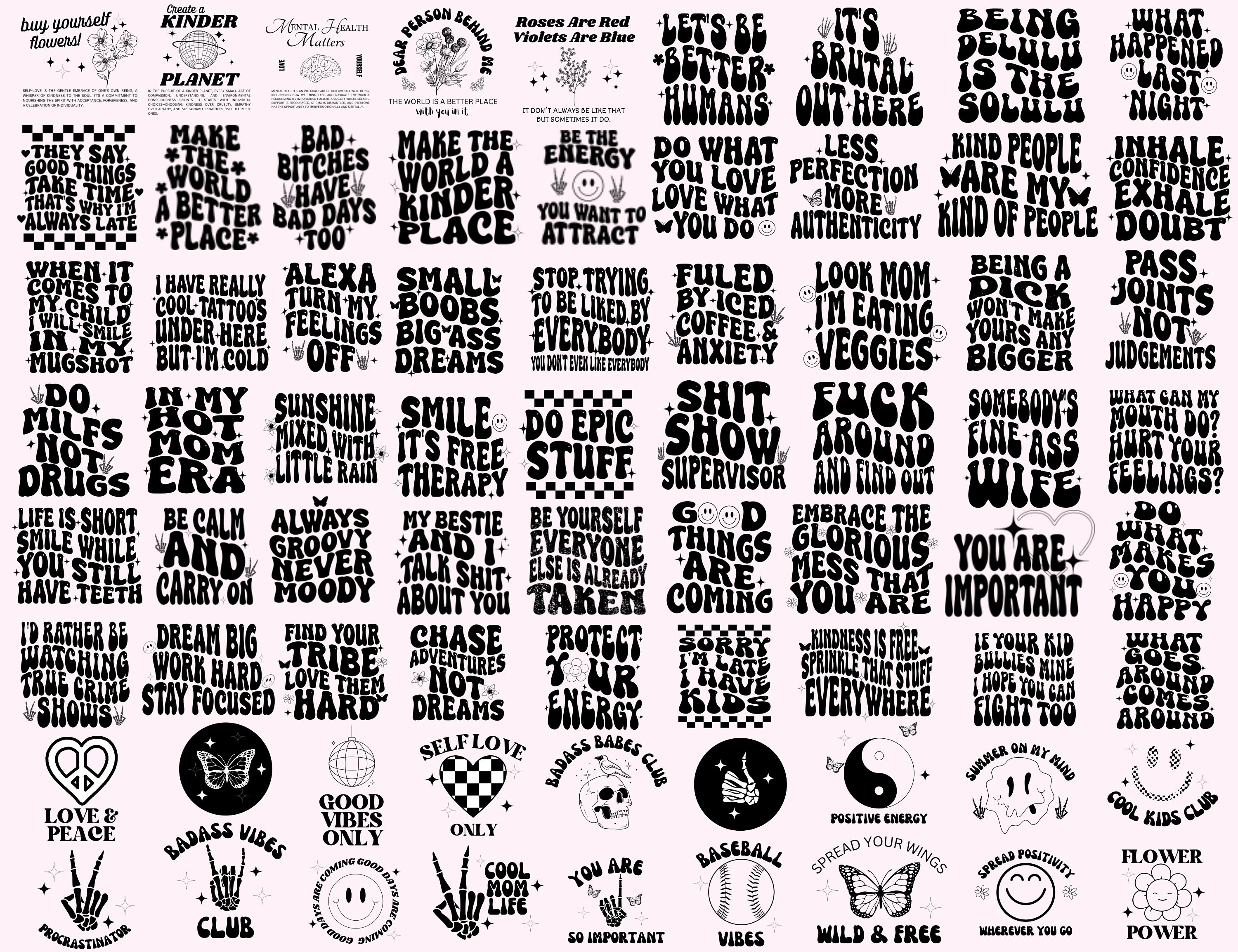 150 Groovy SVG Bundle Cute Svg Retro Svg Boho Svg Hippie - Etsy