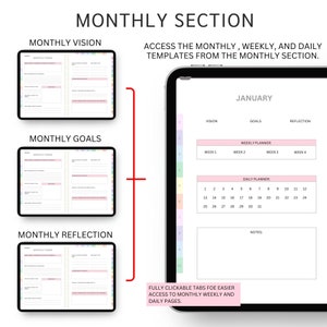 All-in-one Digital Planner 2024, 2025, Undated Digital Planner ...