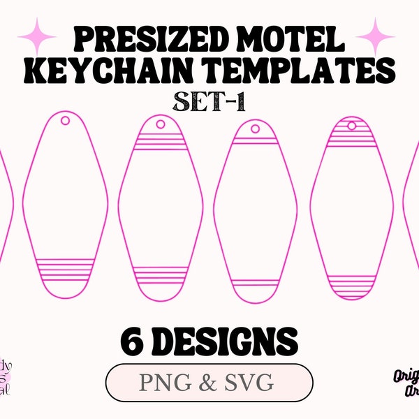 Motel Keychain - Etsy