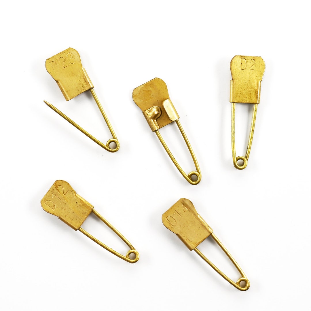 Vintage Matte Gold Military Laundry Pin 50mm - Etsy