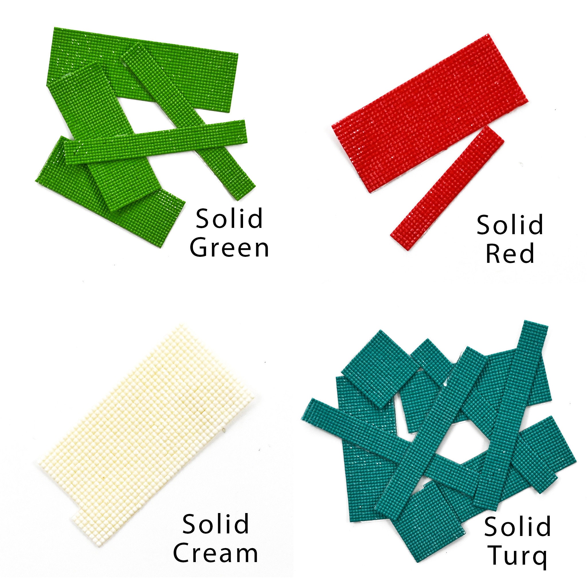 Adhesive Decorative Beaded Sheets, Diamond Painting Adhesive Sheets, Craft Destash - Etsy