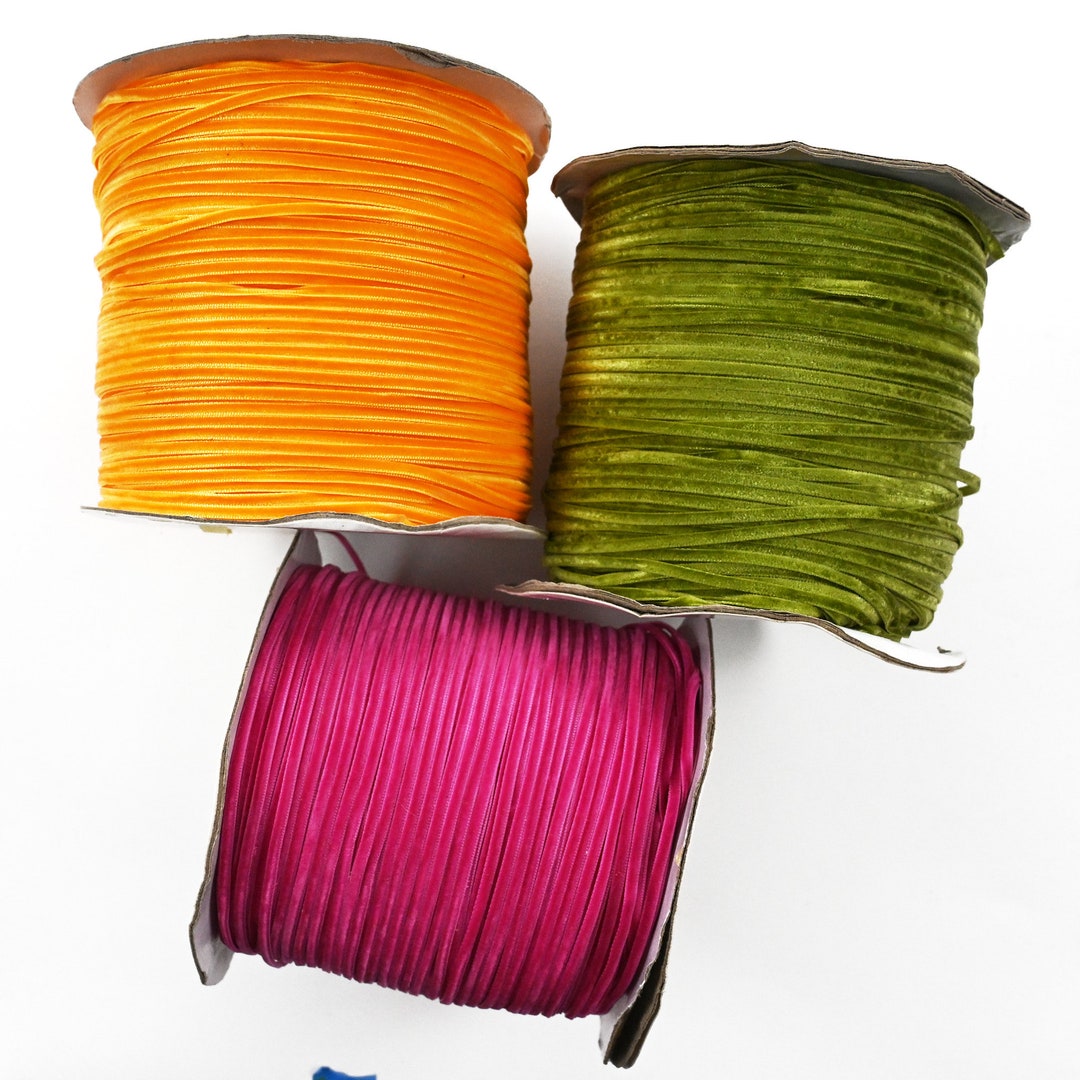 Single Face Velvet Ribbon 1/8" 4mm Width - Etsy