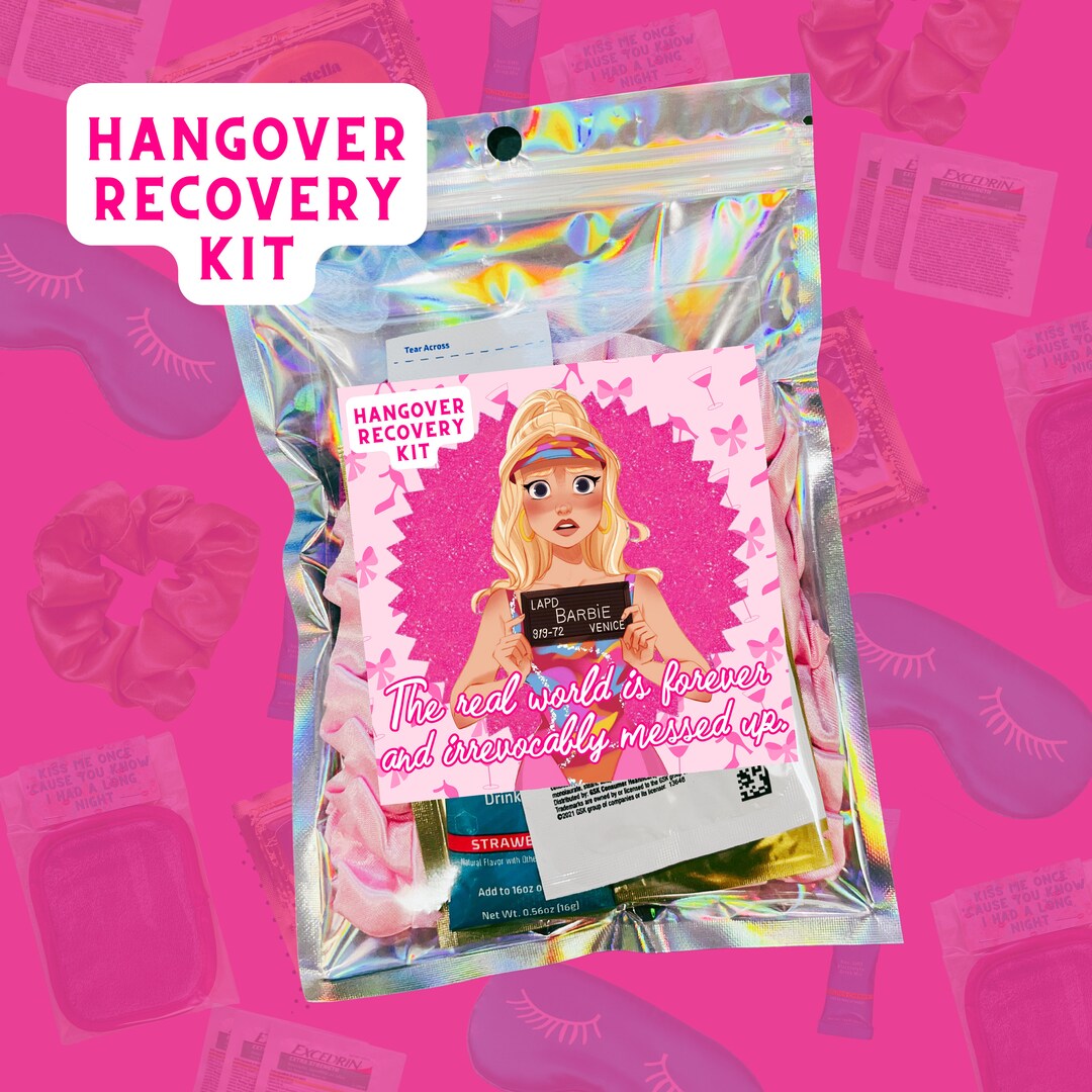 Barbie Themed After Party Hangover Bridal Bachelorette Birthday ...
