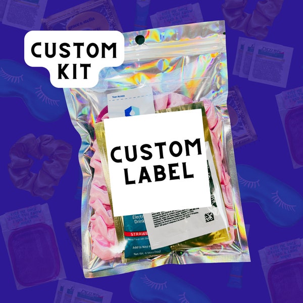 Hangover Bag and Labels - Etsy