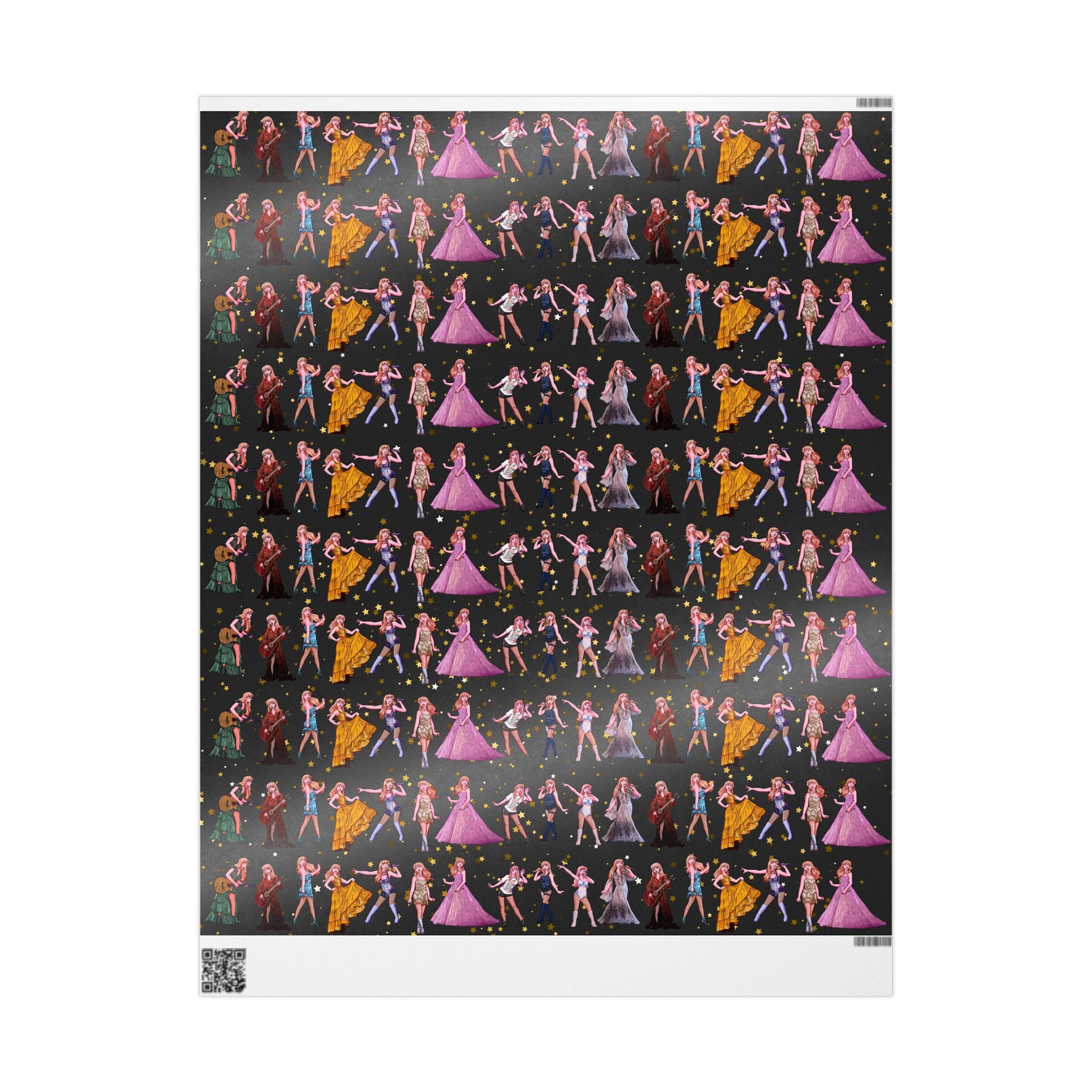 Eras Tour Taylor Swift Inspired Gift Wrapping Birthday Bachelorette ...