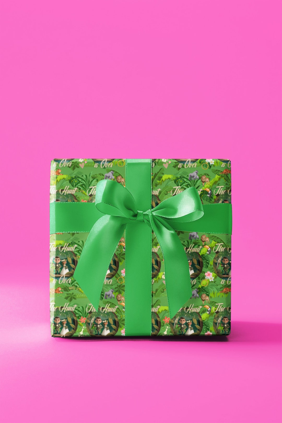 Then Hunt is Over Bachelorette Party Gift Wrapping Papers - Etsy