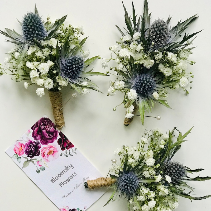 Guest Buttonholes - Etsy UK