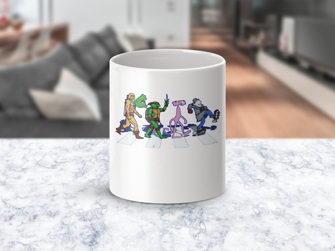 Retro Cartoon Character Mug Pop Culture Mug Unique Gift for Nostalgic ...