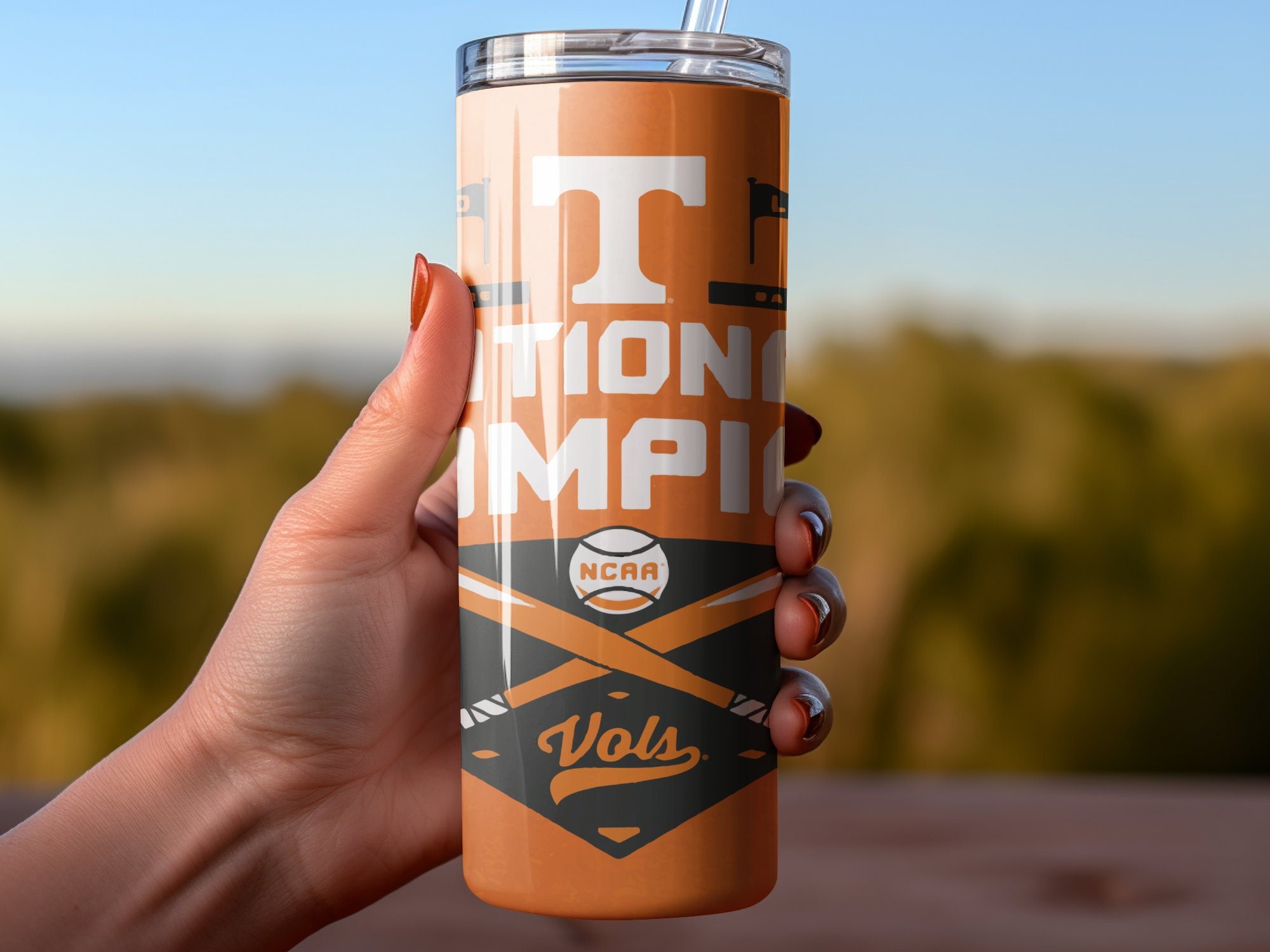 Tennessee Vols National Champions 2024 Tumbler, NCAA Baseball ...