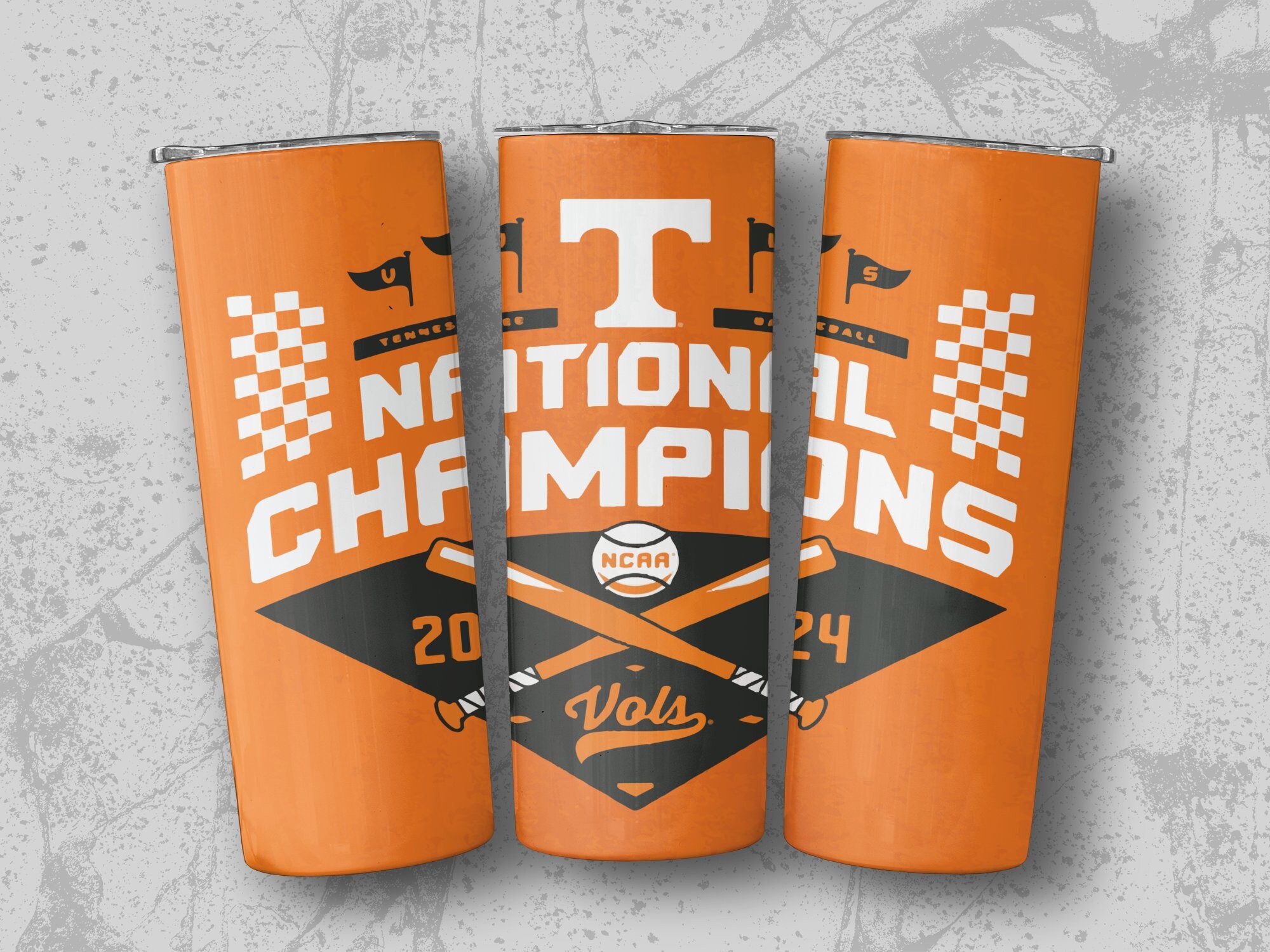 Tennessee Vols National Champions 2024 Tumbler, NCAA Baseball ...