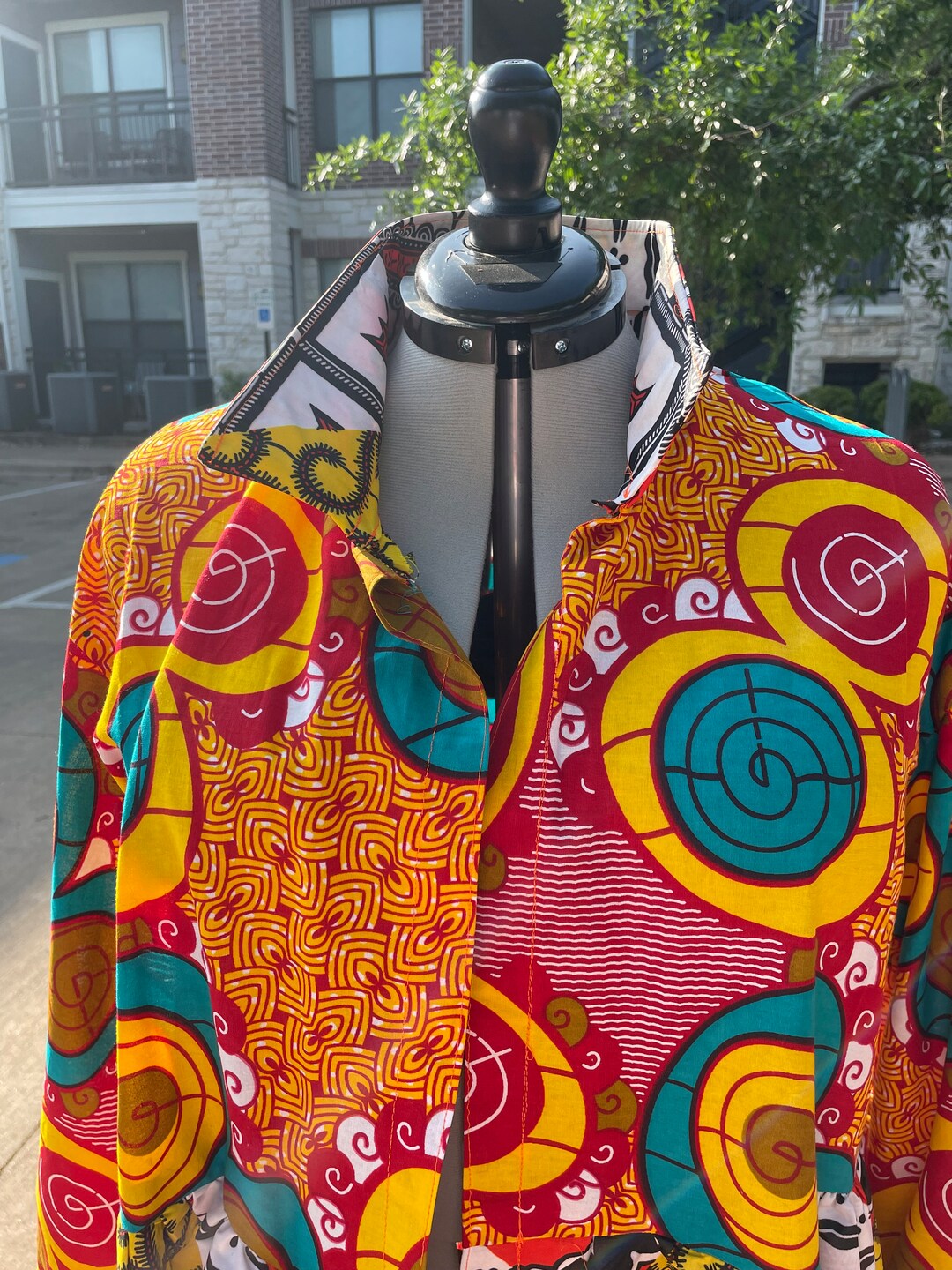 Crazy 8s Ankara Duster Sample - Etsy